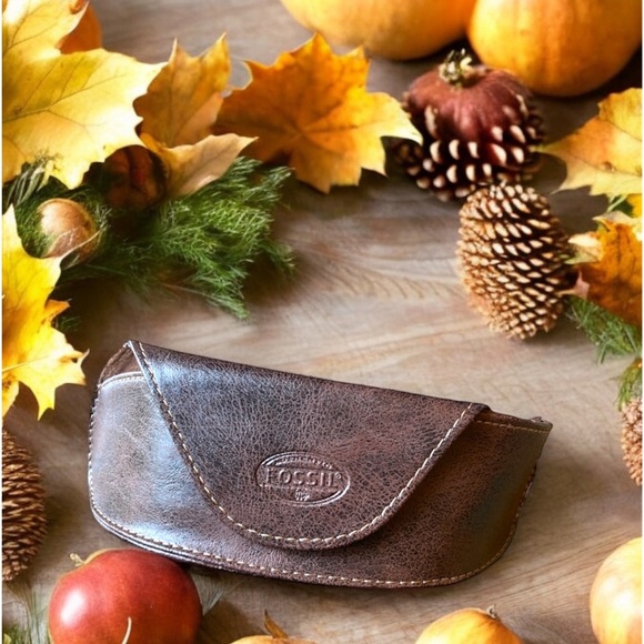 Fossil | Accessories | Fossil Sunglass Case Brown | Poshmark